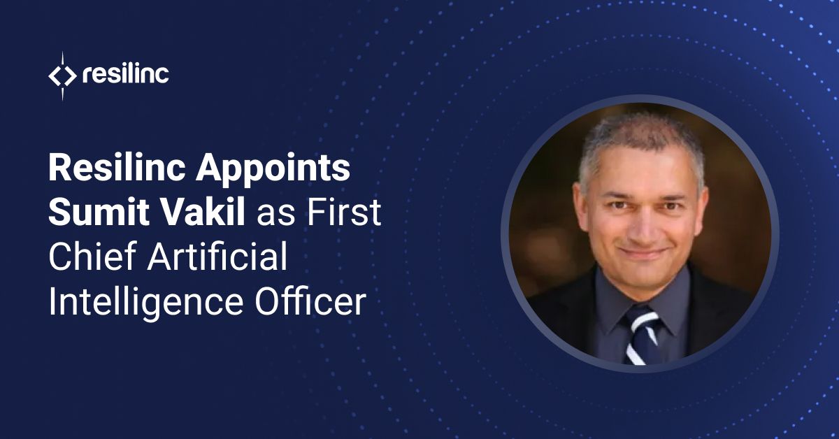Resilinc on LinkedIn: Resilinc Appoints Sumit Vakil as First Chief ... Resilinc on LinkedIn: Resilinc Appoints Sumit Vakil as First Chief ...