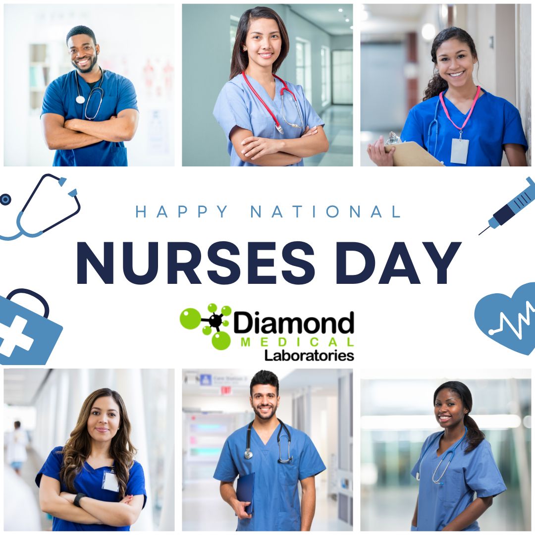 DIAMOND MEDICAL LABORATORIES, LLC. on LinkedIn: Happy National Nurses ... DIAMOND MEDICAL LABORATORIES, LLC. on LinkedIn: Happy National Nurses ...
