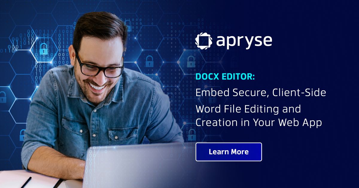 Apryse on LinkedIn: WebViewer: JavaScript DOCX Editor SDK | Apryse Apryse on LinkedIn: WebViewer: JavaScript DOCX Editor SDK | Apryse