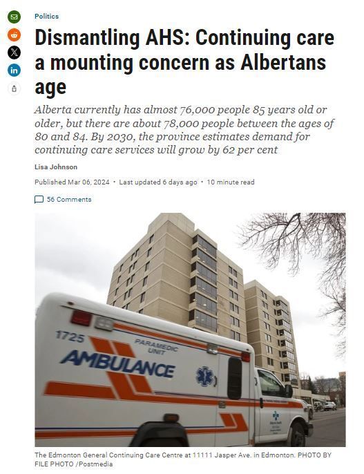 Rithesh Ram on LinkedIn: Dismantling AHS: Continuing care a mounting ... Rithesh Ram on LinkedIn: Dismantling AHS: Continuing care a mounting ...