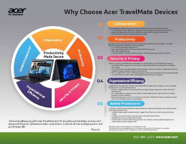 KEVIN GEML on LinkedIn: Why Choose Acer TravelMate KEVIN GEML on LinkedIn: Why Choose Acer TravelMate