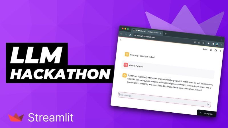 Onesimu Venugopal on LinkedIn: Streamlit LLM Hackathon Onesimu Venugopal on LinkedIn: Streamlit LLM Hackathon
