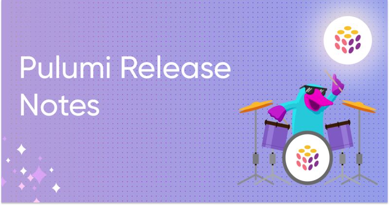 Pulumi on LinkedIn: Pulumi Release Notes: Pulumi Copilot, Pulumi ESC ... Pulumi on LinkedIn: Pulumi Release Notes: Pulumi Copilot, Pulumi ESC ...