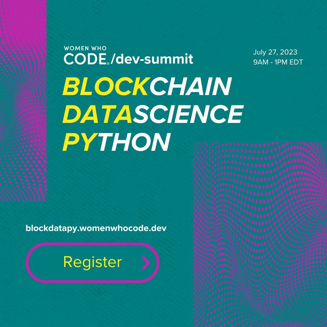 Women Who Code Python on LinkedIn: #wwcodedevsummit Women Who Code Python on LinkedIn: #wwcodedevsummit