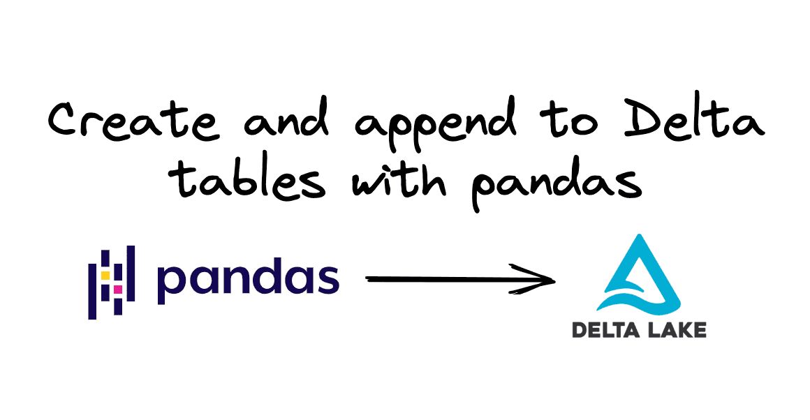Delta Lake on LinkedIn: How to create and append to Delta Lake tables ... Delta Lake on LinkedIn: How to create and append to Delta Lake tables ...