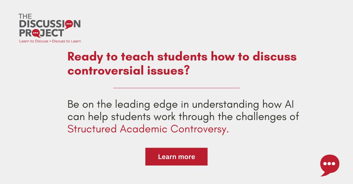 The Discussion Project on LinkedIn: Structured Academic Controversy ... The Discussion Project on LinkedIn: Structured Academic Controversy ...