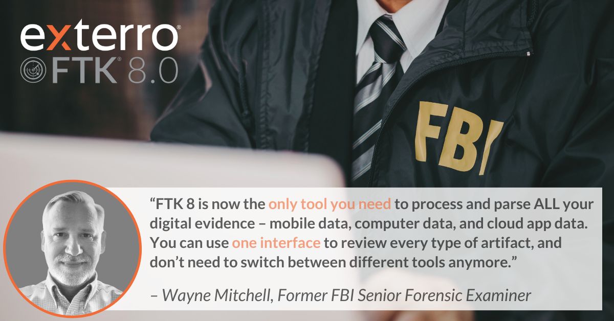 Ruben Aleman on LinkedIn: Exterro FTK 8.0 | The Revolution in Digital ... Ruben Aleman on LinkedIn: Exterro FTK 8.0 | The Revolution in Digital ...