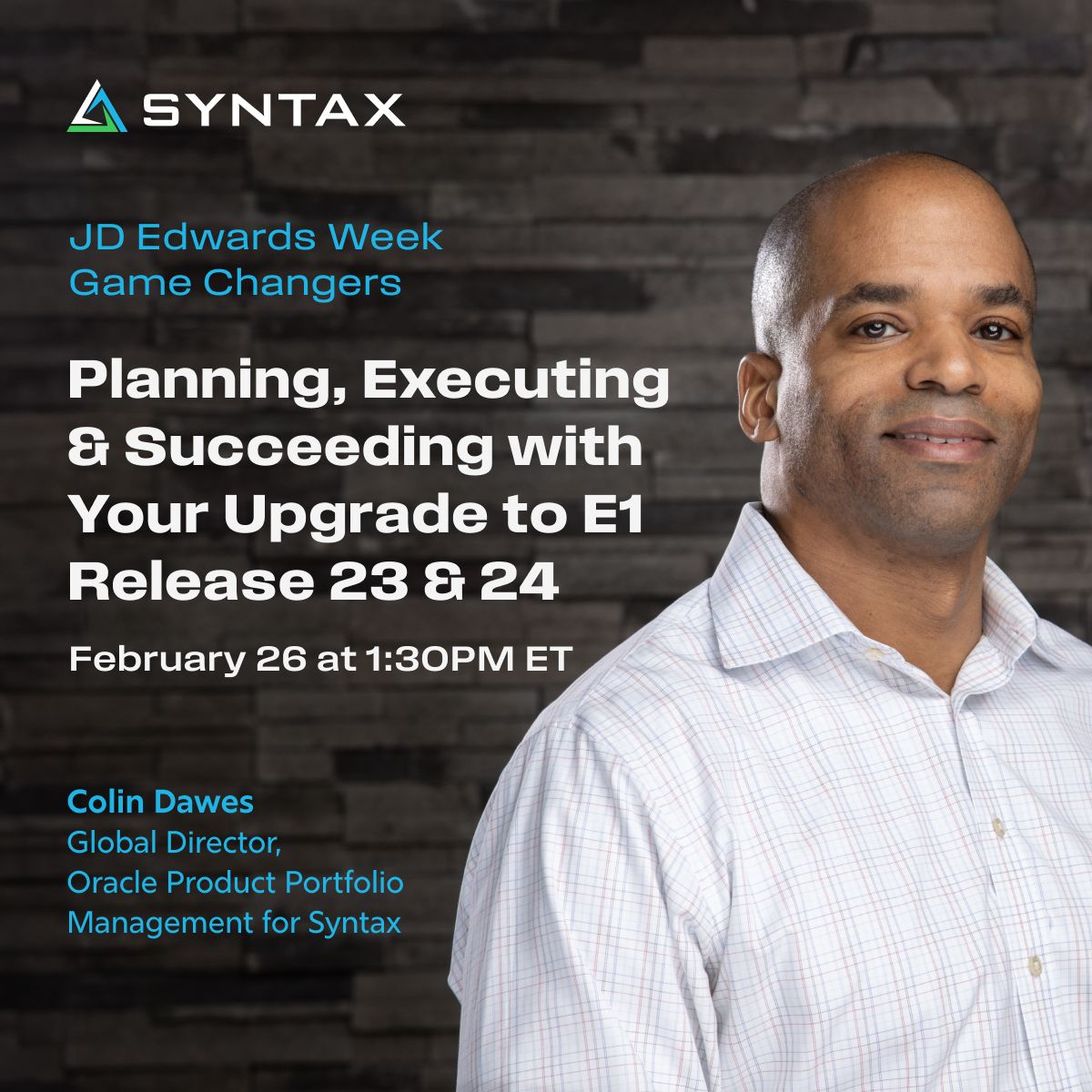 Violeta Albrecht on LinkedIn: JD Edwards Week: Game Changers Violeta Albrecht on LinkedIn: JD Edwards Week: Game Changers