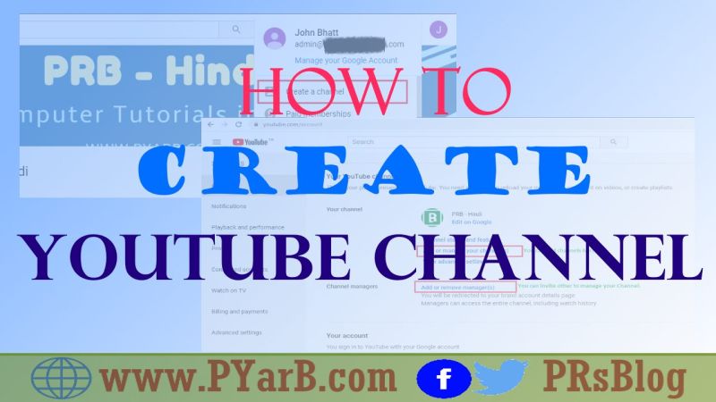 John Bhatt on LinkedIn: Want to start YouTube? How to create YouTube ... John Bhatt on LinkedIn: Want to start YouTube? How to create YouTube ...