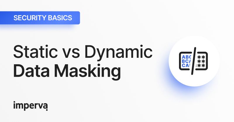 Tom DeKloe on LinkedIn: Static vs. Dynamic Data Masking | Advantages ... Tom DeKloe on LinkedIn: Static vs. Dynamic Data Masking | Advantages ...