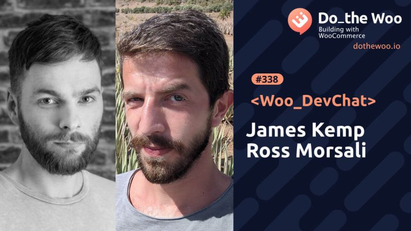 Bob Dunn on LinkedIn: Woo DevChat, Building Products with James Kemp ... Bob Dunn on LinkedIn: Woo DevChat, Building Products with James Kemp ...