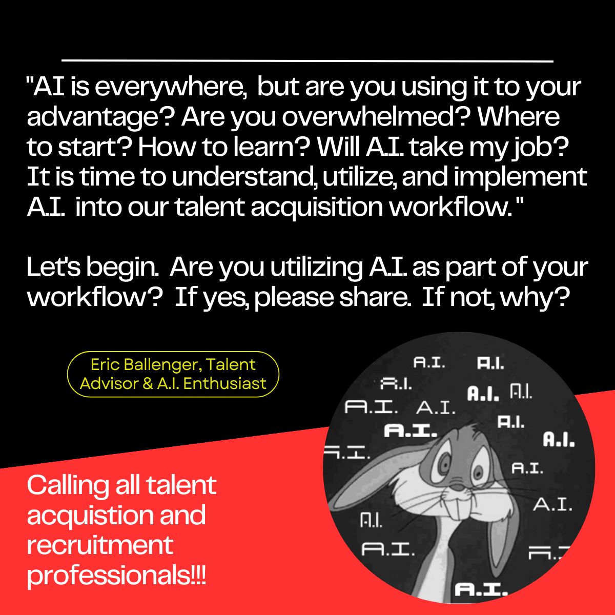 Eric Ballenger on LinkedIn: #ai #recruiting #ai #recruiting #futureofwork Eric Ballenger on LinkedIn: #ai #recruiting #ai #recruiting #futureofwork