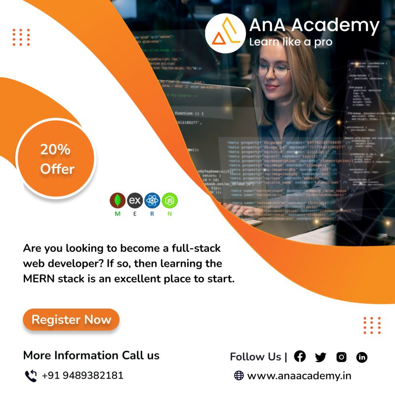 AnA Academy on LinkedIn: #mern #javascript #w #reactjs #react #nodejs # ... AnA Academy on LinkedIn: #mern #javascript #w #reactjs #react #nodejs # ...