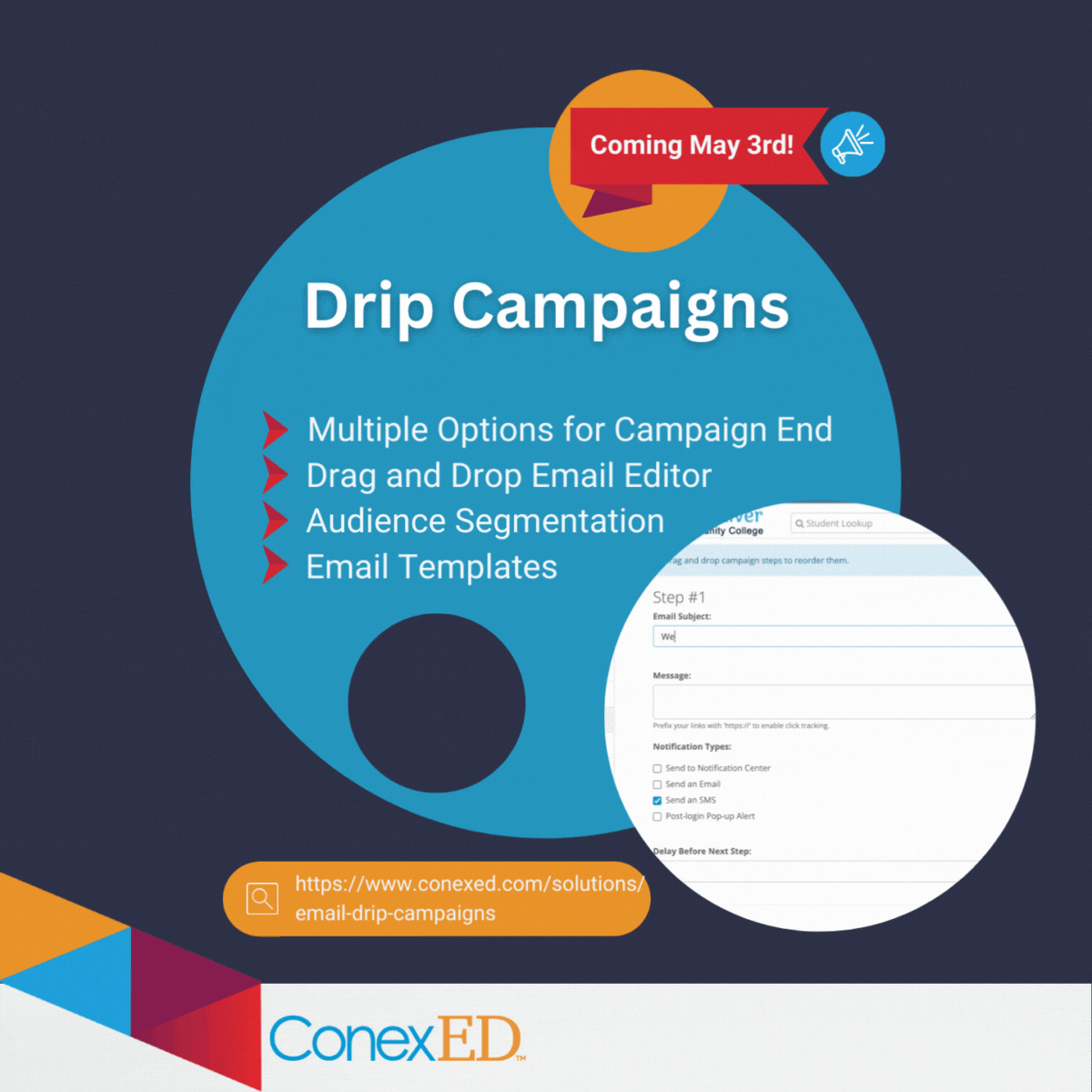 ConexED on LinkedIn: #conexed #studentsuccess #dripcampaigns ConexED on LinkedIn: #conexed #studentsuccess #dripcampaigns