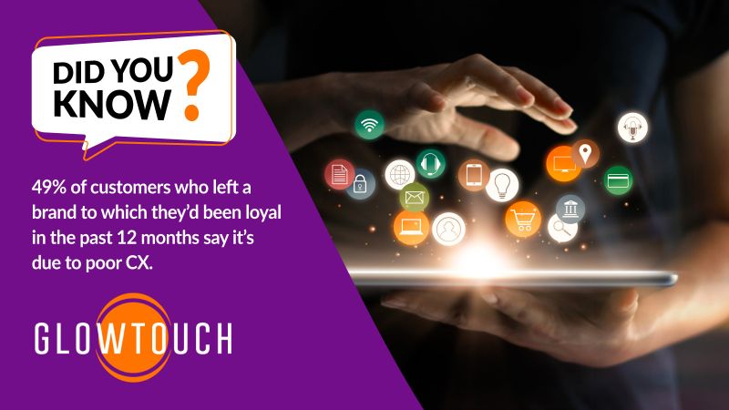 GlowTouch Technologies on LinkedIn: #didyouknow #cx #dyk # ... GlowTouch Technologies on LinkedIn: #didyouknow #cx #dyk # ...