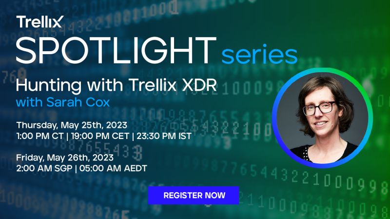 Shane Bennett on LinkedIn: Trellix Spotlight Series: Hunting with ... Shane Bennett on LinkedIn: Trellix Spotlight Series: Hunting with ...