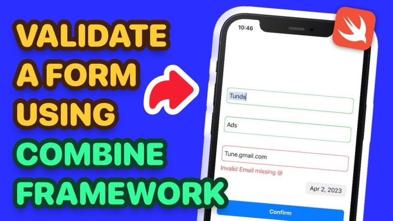 tundsdev on LinkedIn: Swiftly Validate Forms with UIKit & Combine: From ... tundsdev on LinkedIn: Swiftly Validate Forms with UIKit & Combine: From ...