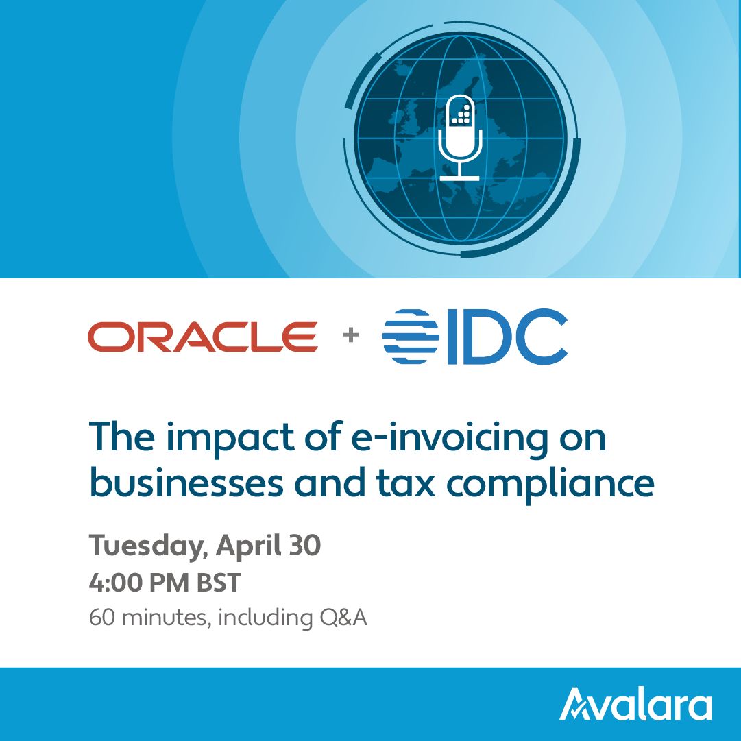 Avalara Europe on LinkedIn: #einvoicing Avalara Europe on LinkedIn: #einvoicing