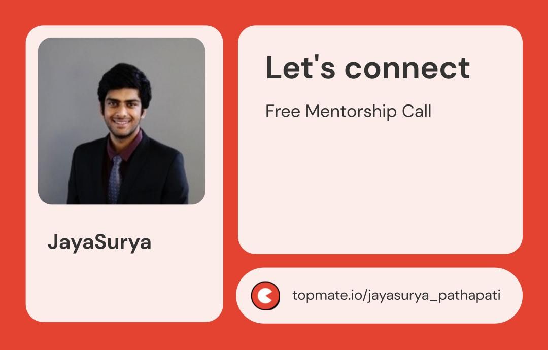 JayaSurya Pathapati on LinkedIn: JayaSurya Pathapati JayaSurya Pathapati on LinkedIn: JayaSurya Pathapati