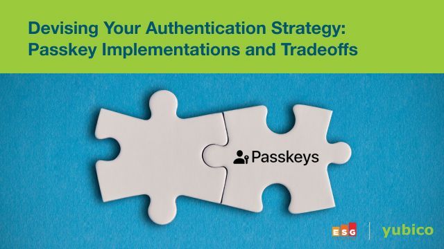 Yubico on LinkedIn: Devising Your Authentication Strategy: Passkey ... Yubico on LinkedIn: Devising Your Authentication Strategy: Passkey ...
