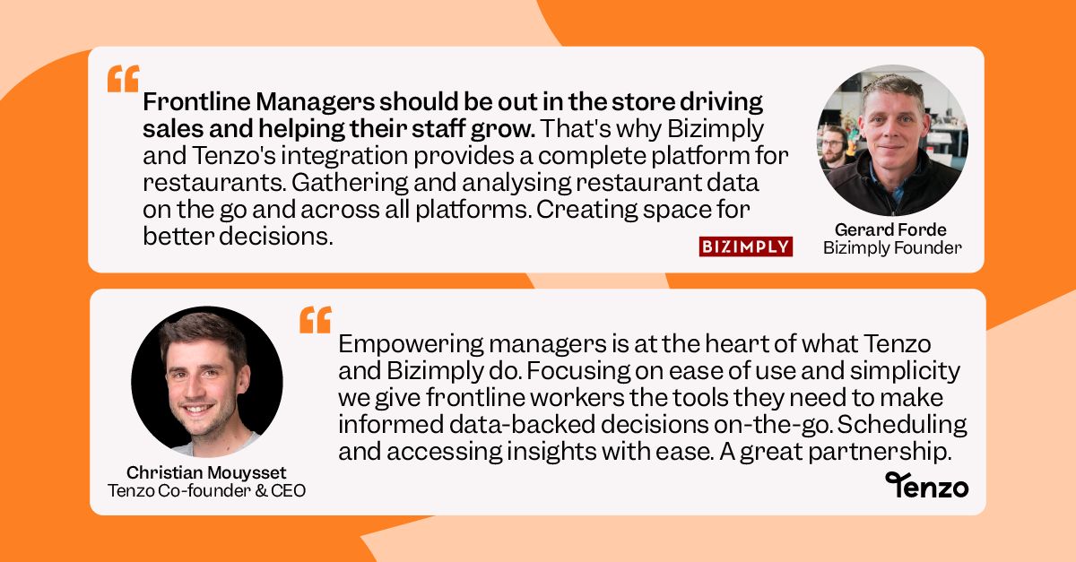 Tenzo - Restaurant PerformanceOps on LinkedIn: 😀Bizimply is our July ... Tenzo - Restaurant PerformanceOps on LinkedIn: 😀Bizimply is our July ...