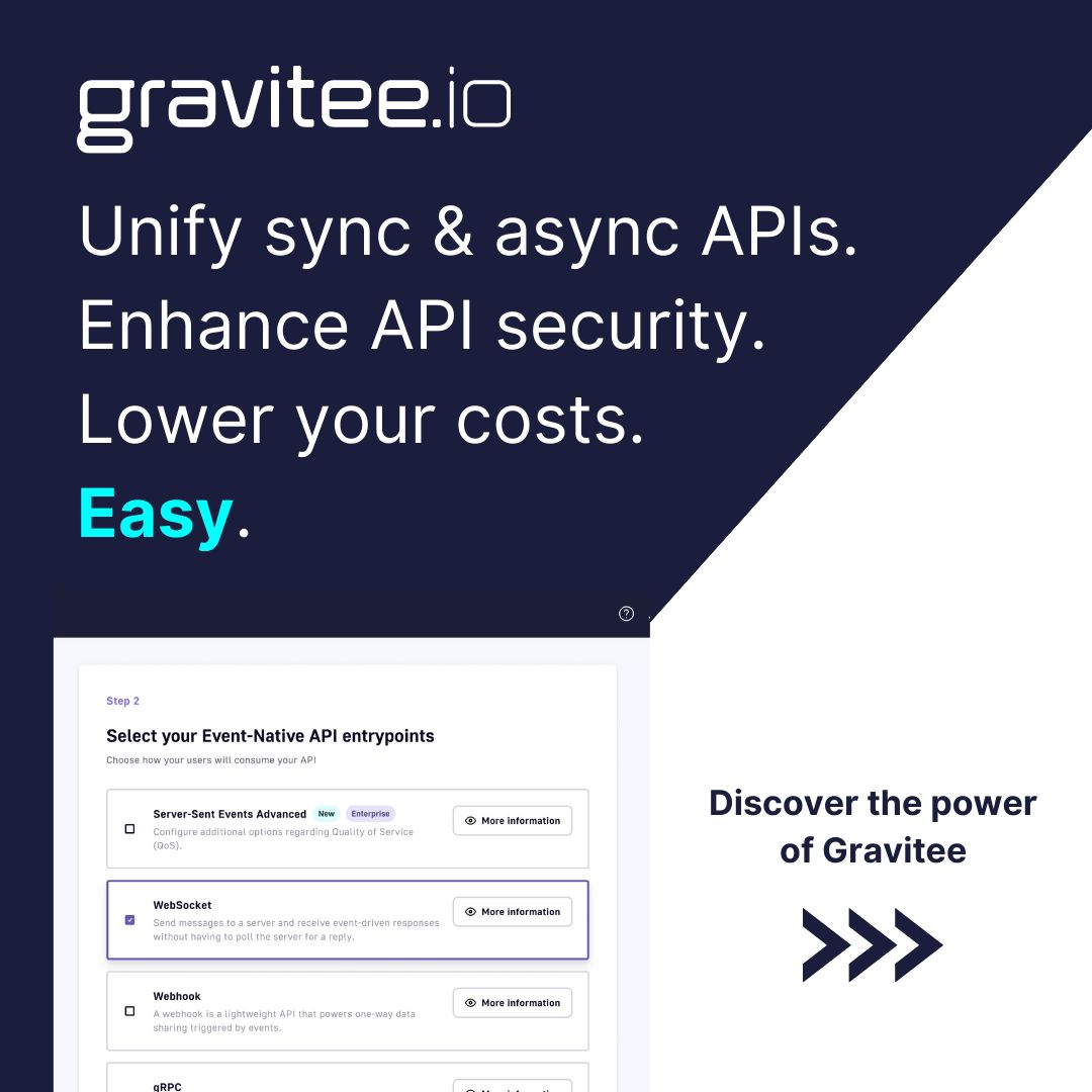 Gravitee on LinkedIn: Gravitee.io - Full-lifecycle API Management Gravitee on LinkedIn: Gravitee.io - Full-lifecycle API Management