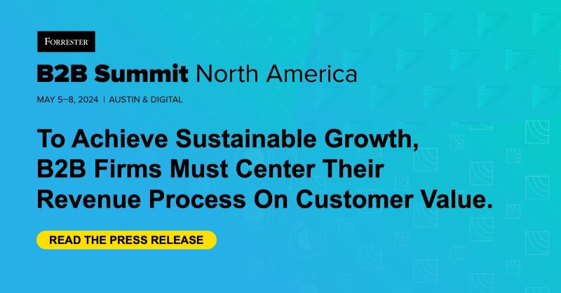 Pavan Rajput on LinkedIn: Forrester: To Achieve Sustainable Growth, B2B ... Pavan Rajput on LinkedIn: Forrester: To Achieve Sustainable Growth, B2B ...