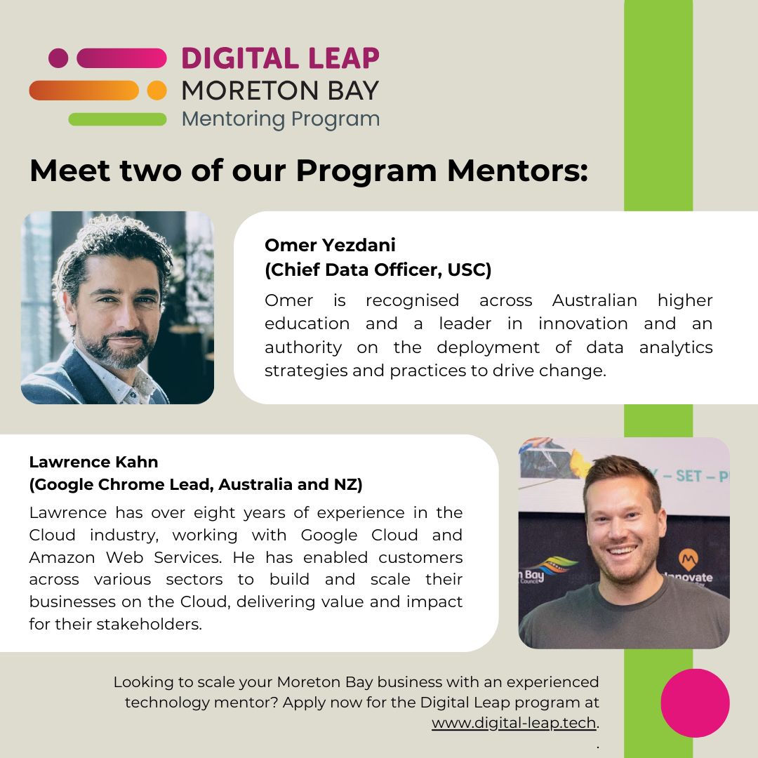 Innovate Moreton Bay on LinkedIn: #digitalleap #mentoring # ... Innovate Moreton Bay on LinkedIn: #digitalleap #mentoring # ...