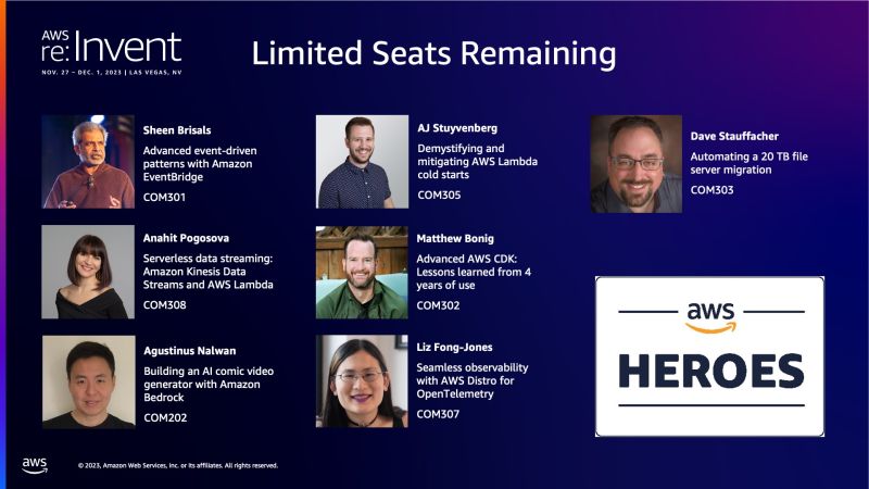 Learn about AWS heroes at #awsreinvent | AWS Developers posted on the ... Learn about AWS heroes at #awsreinvent | AWS Developers posted on the ...