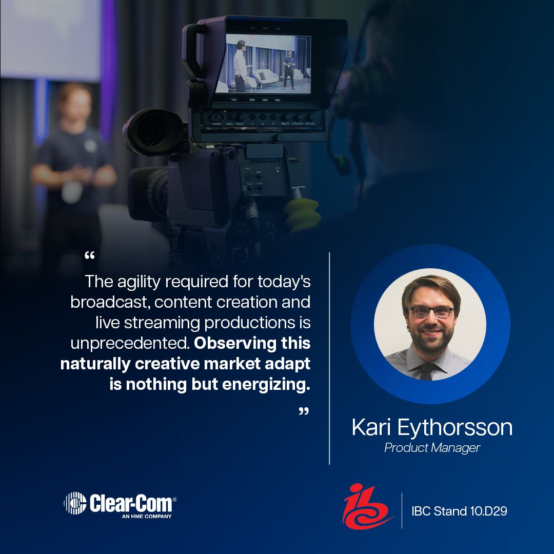 Clear-Com on LinkedIn: #ibcountdown #broadcast #ibcshow #ibc2023 Clear-Com on LinkedIn: #ibcountdown #broadcast #ibcshow #ibc2023