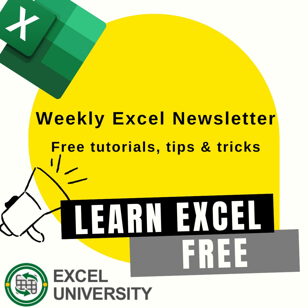 Excel University, Inc. posted on LinkedIn Excel University, Inc. posted on LinkedIn