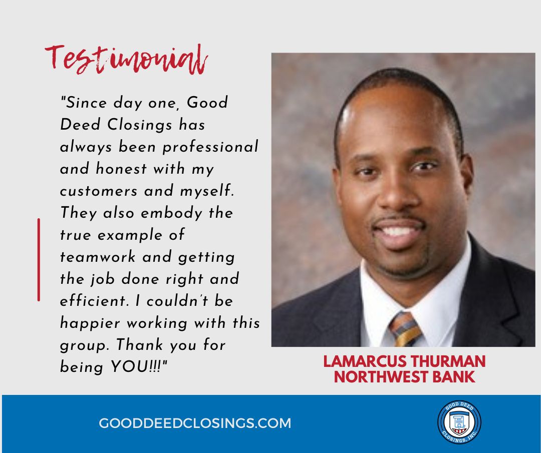 Good Deed Closings, Inc. on LinkedIn: Good Deed Closings, Inc. on LinkedIn: