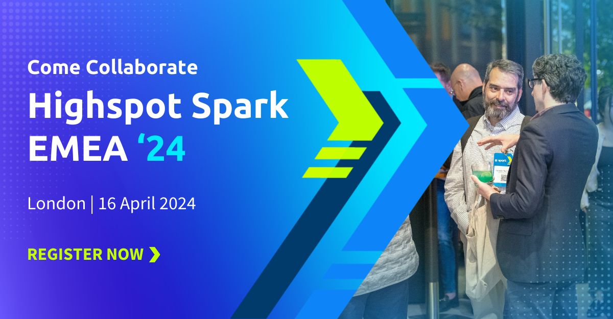Duncan Stewart on LinkedIn: Highspot Spark EMEA '24 - Highspot Spark ... Duncan Stewart on LinkedIn: Highspot Spark EMEA '24 - Highspot Spark ...