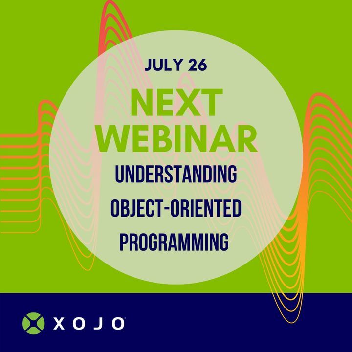 Xojo on LinkedIn: #today #objectoriented #oop #developer #code #programming Xojo on LinkedIn: #today #objectoriented #oop #developer #code #programming
