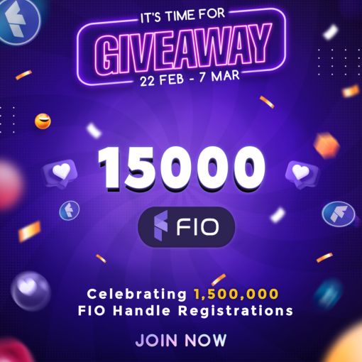 FIO Protocol on LinkedIn: FIO is giving away 15000 $FIO tokens! Read ... FIO Protocol on LinkedIn: FIO is giving away 15000 $FIO tokens! Read ...