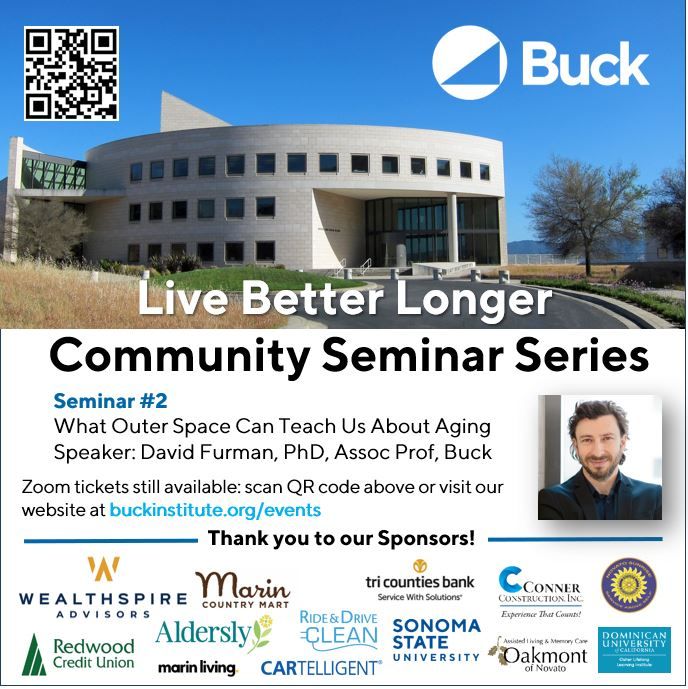 Buck Institute for Research on Aging posted on LinkedIn Buck Institute for Research on Aging posted on LinkedIn