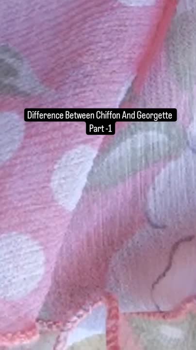 Tushar Bhatia on LinkedIn: Difference between chiffon and Georgette fabric Tushar Bhatia on LinkedIn: Difference between chiffon and Georgette fabric