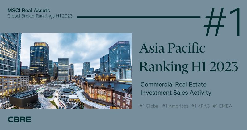 CBRE Asia Pacific on LinkedIn: CBRE is proud to be the top-ranked firm ... CBRE Asia Pacific on LinkedIn: CBRE is proud to be the top-ranked firm ...