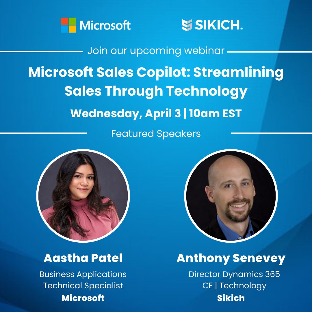 Sikich on LinkedIn: Microsoft Copilot for Sales: Streamlining Sales ... Sikich on LinkedIn: Microsoft Copilot for Sales: Streamlining Sales ...