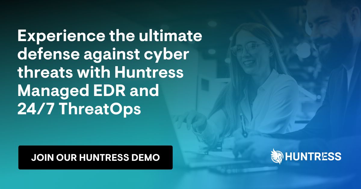 Huntress on LinkedIn: It’s hard to fully capture the peace of mind and ... Huntress on LinkedIn: It’s hard to fully capture the peace of mind and ...
