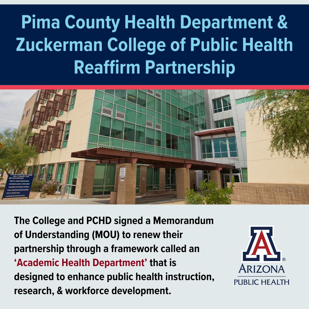 Mel and Enid Zuckerman College of Public Health on LinkedIn: The ... Mel and Enid Zuckerman College of Public Health on LinkedIn: The ...