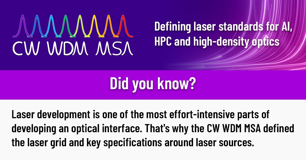 CW-WDM MSA on LinkedIn: #cwwdm #wdm #lasergrid CW-WDM MSA on LinkedIn: #cwwdm #wdm #lasergrid