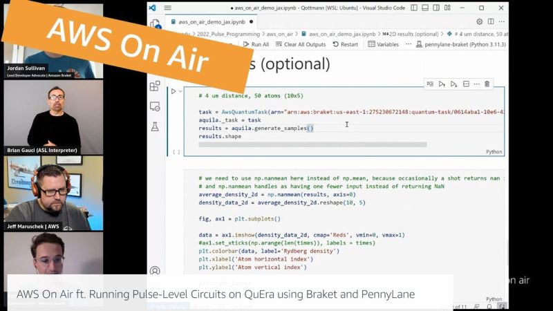 PennyLane on LinkedIn: AWS On Air ft. Running Pulse-Level Circuits on ... PennyLane on LinkedIn: AWS On Air ft. Running Pulse-Level Circuits on ...