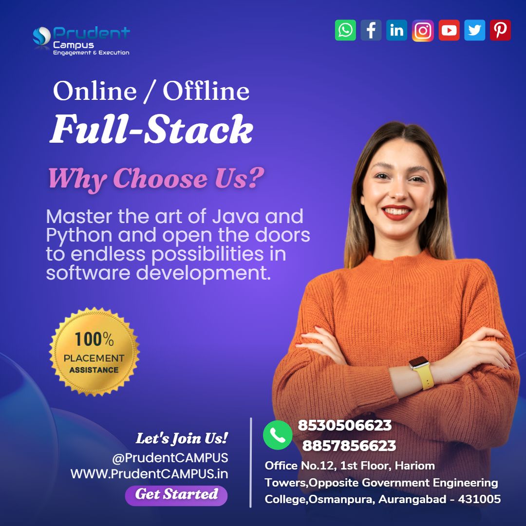 PrudentCAMPUS on LinkedIn: #java #python #marathi #hindi #admissions # ... PrudentCAMPUS on LinkedIn: #java #python #marathi #hindi #admissions # ...
