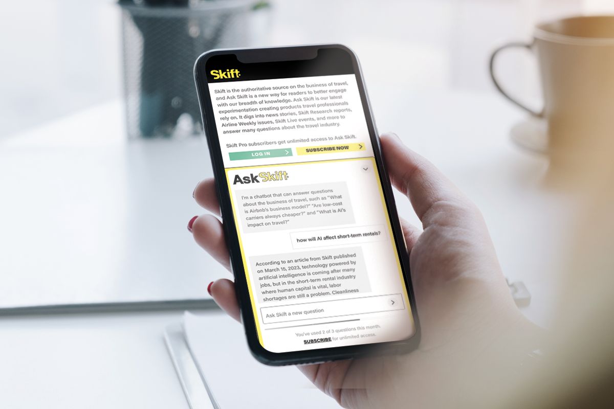 Jim Kaskade on LinkedIn: Introducing Ask Skift, the AI Chatbot to ... Jim Kaskade on LinkedIn: Introducing Ask Skift, the AI Chatbot to ...