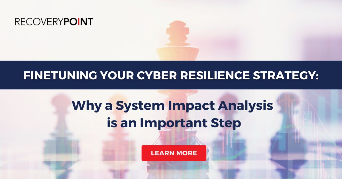 Bob Arnold on LinkedIn: Finetuning Your Cyber Resilience Strategy: Why ... Bob Arnold on LinkedIn: Finetuning Your Cyber Resilience Strategy: Why ...