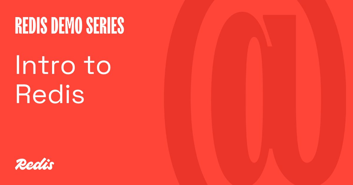 Redis on LinkedIn: Intro to Redis - Redis Redis on LinkedIn: Intro to Redis - Redis