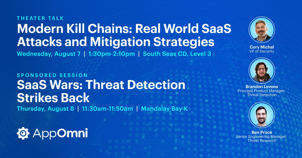 Eric Egger on LinkedIn: #bhusa24 #saassecurity #sspm #cybersecurity #bhusa Eric Egger on LinkedIn: #bhusa24 #saassecurity #sspm #cybersecurity #bhusa