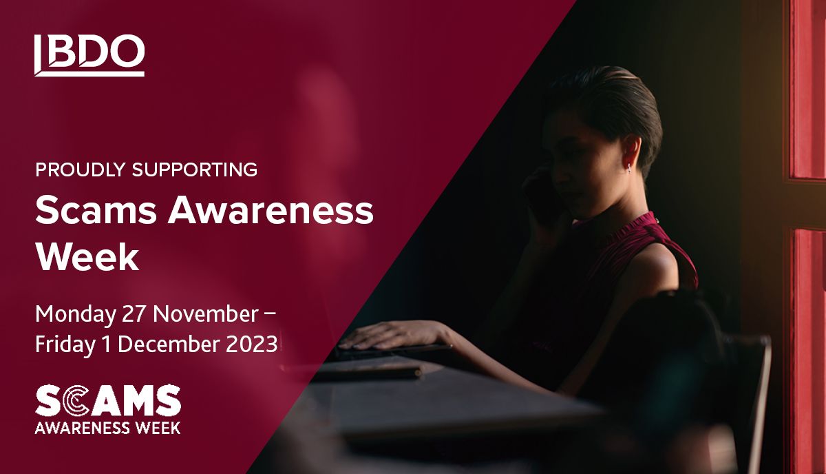 How to spot a scam with Scams Awareness Week | BDO in Australia posted ... How to spot a scam with Scams Awareness Week | BDO in Australia posted ...