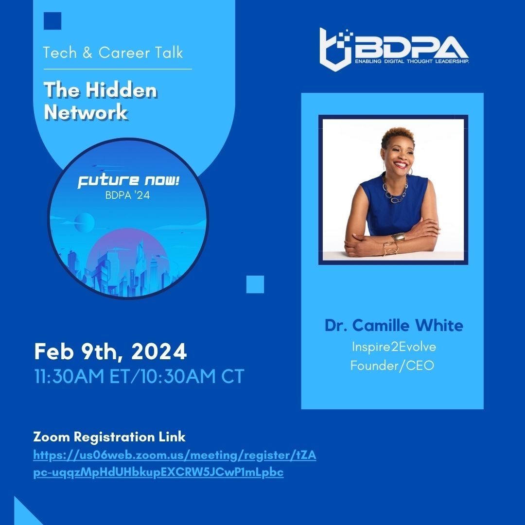 BDPA on LinkedIn: Join us this Friday Feb 9th For our next BDPA Tech ... BDPA on LinkedIn: Join us this Friday Feb 9th For our next BDPA Tech ...